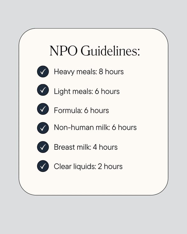 NPO Guidelines for Elective Surgery: What You Need to Know